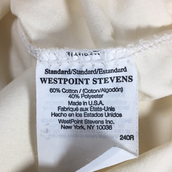 Westpoint Stevens | Bedding | Nwot Twin Sheet 3 Pc Set 6 Cotton 40 ...